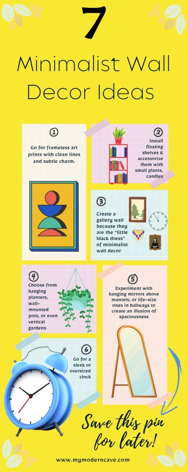 7 Minimalist Wall Decor Ideas to Fool Your Friends That You Hired a ...
