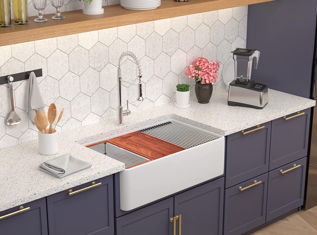 Farmhouse Sink on Laminate Countertop: Yay or Nay?