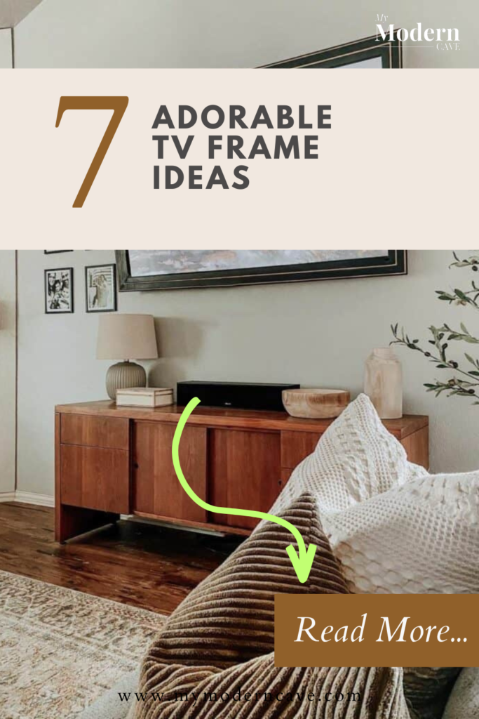 7+ Creative TV Frame Ideas to Enhance Your Farmhouse Home Décor – My ...