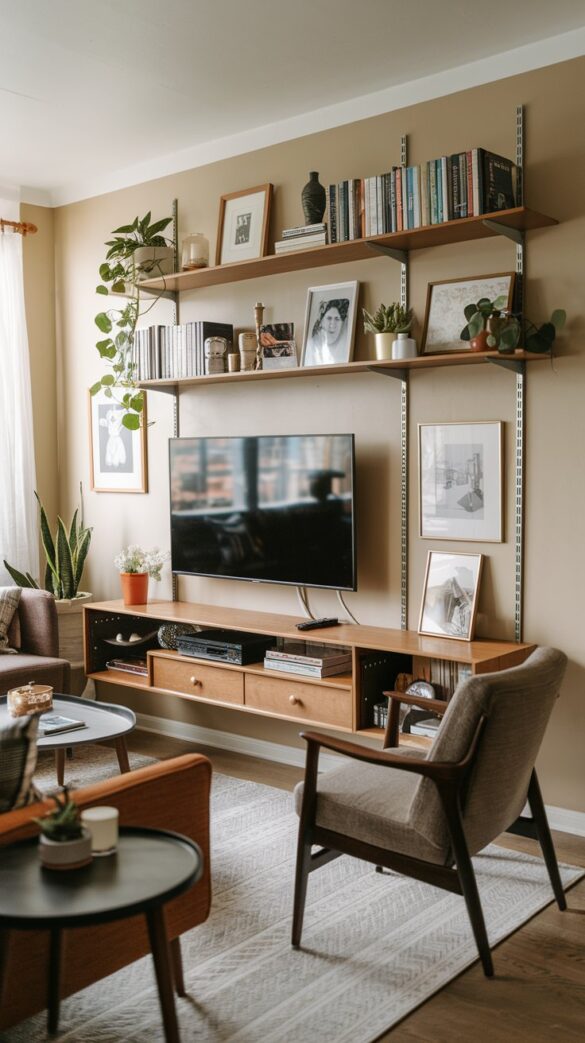 17+ Layout Ideas for Small Living Rooms with TV to Optimize Space – My ...