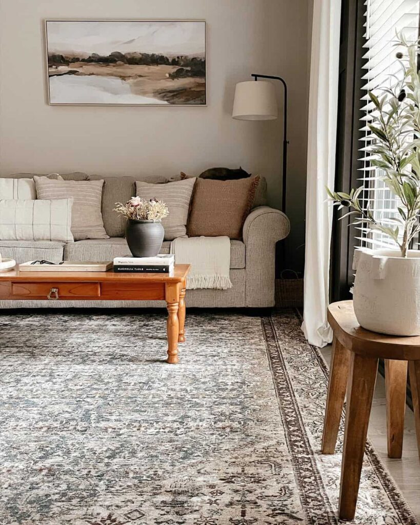 7+ Earth Tone Living Room Inspirations for a Nature-Inspired Farmhouse ...