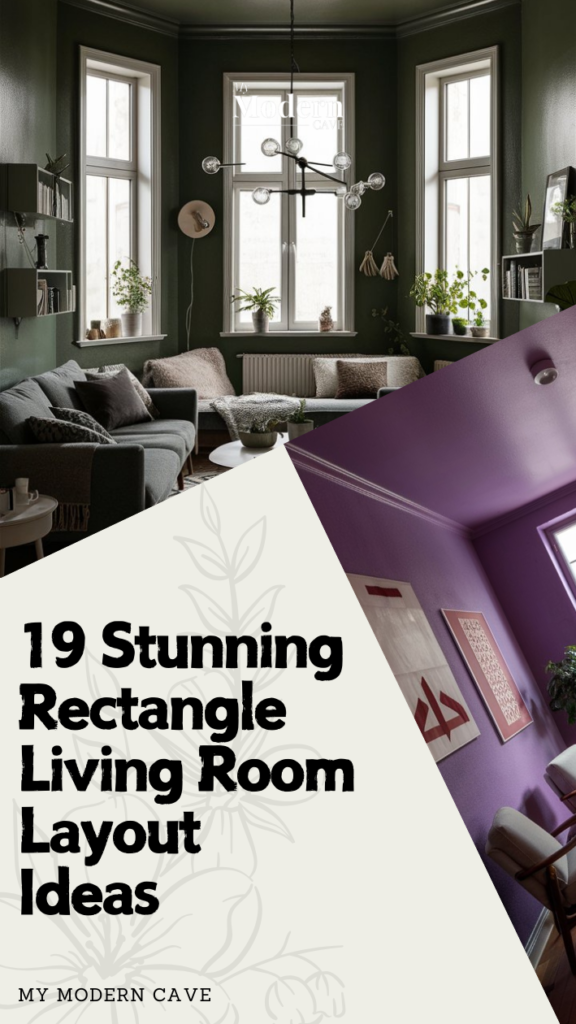 18+ Creative Rectangle Layout Ideas to Revamp Your Living Room