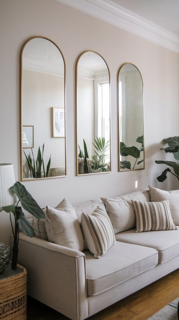 Why Designers Swear By These 33+ Living Room Mirror Ideas to Brighten ...