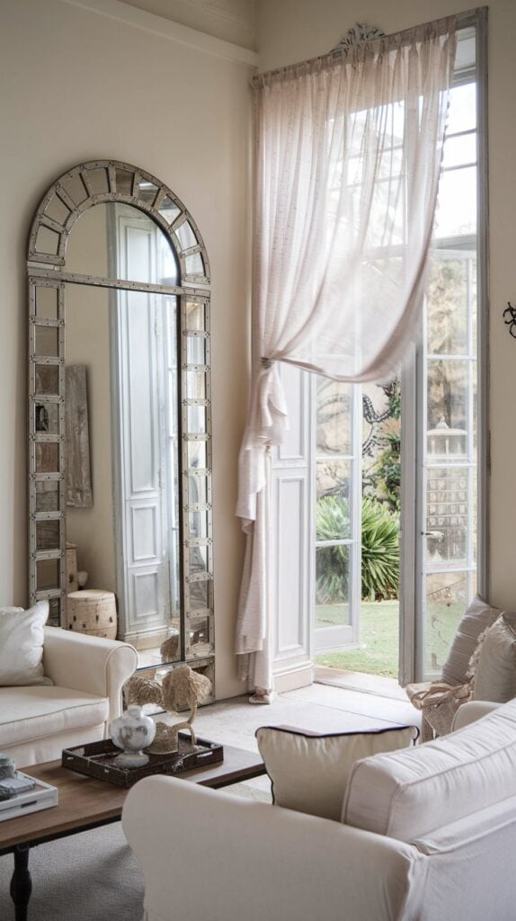 Why Designers Swear By These 33+ Living Room Mirror Ideas to Brighten ...