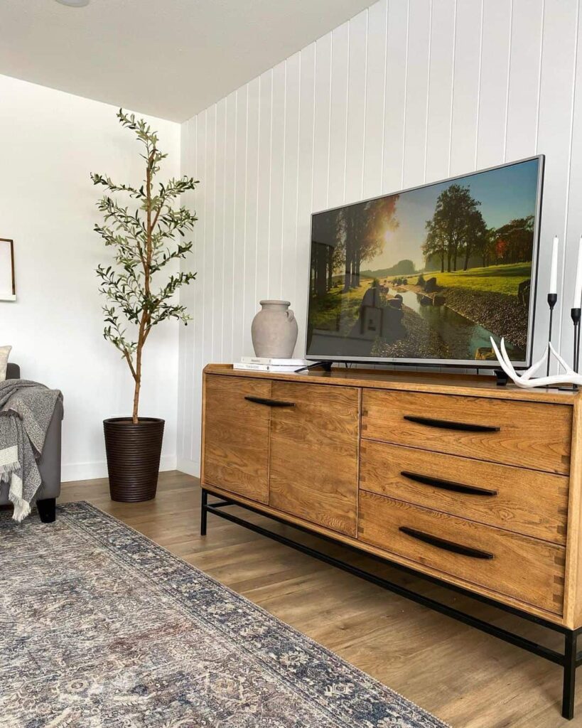 5+ Breathtaking Feature Wall Ideas to Captivate in Your Farmhouse-style ...