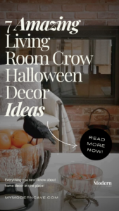 7+ Mysterious Crow Halloween Decor Inspirations for Your Farmhouse ...