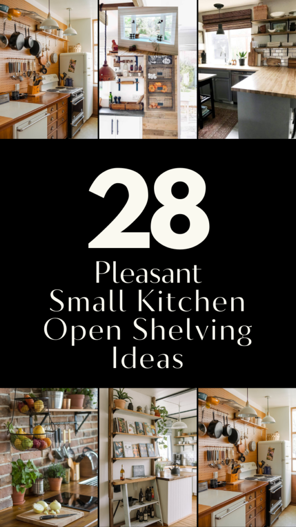 27+ Charming Small Kitchens Embracing Open Shelving Concepts – My ...