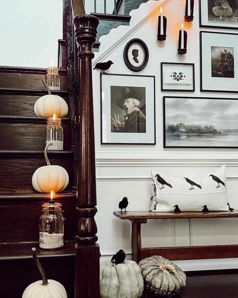 7+ Mysterious Crow Halloween Decor Inspirations for Your Farmhouse ...
