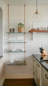 27+ Charming Small Kitchens Embracing Open Shelving Concepts – My ...