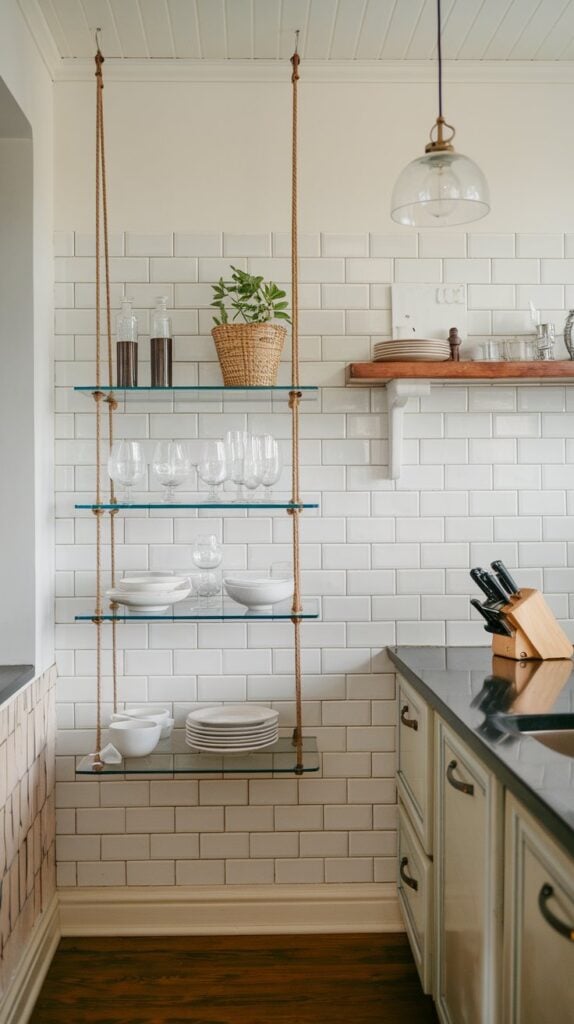 27+ Charming Small Kitchens Embracing Open Shelving Concepts – My ...