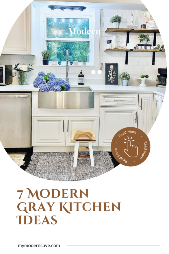 7+ Timeless Gray Kitchen Ideas for a Farmhouse That Exudes Elegance ...