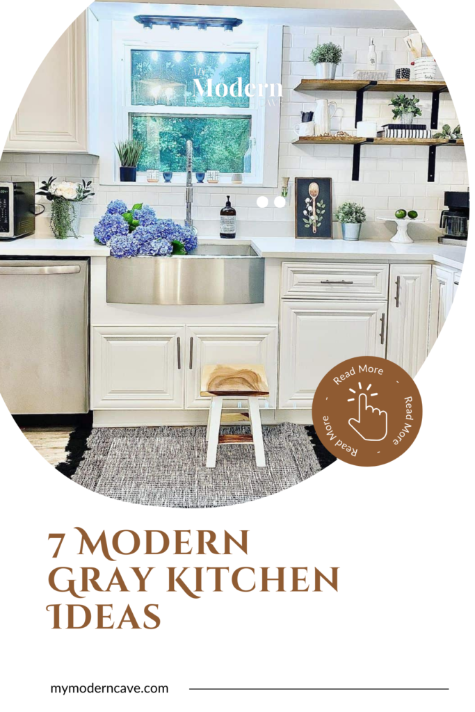 7+ Timeless Gray Kitchen Ideas for a Farmhouse That Exudes Elegance ...