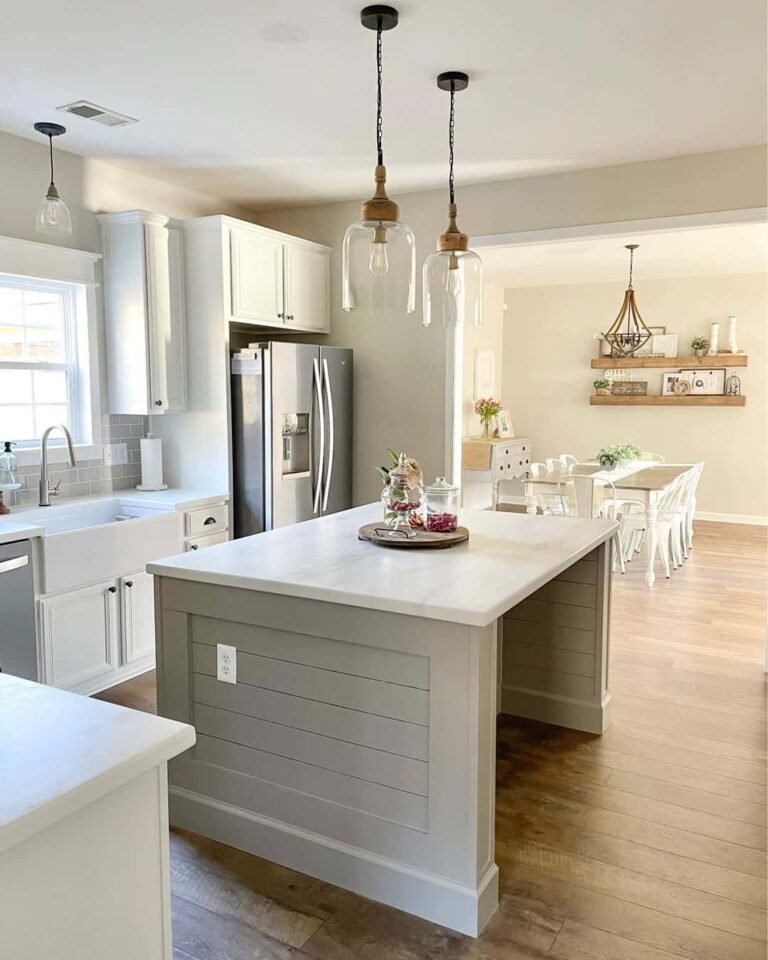 7+ Contemporary Lighting Ideas with a Farmhouse Kitchen Twist – My ...