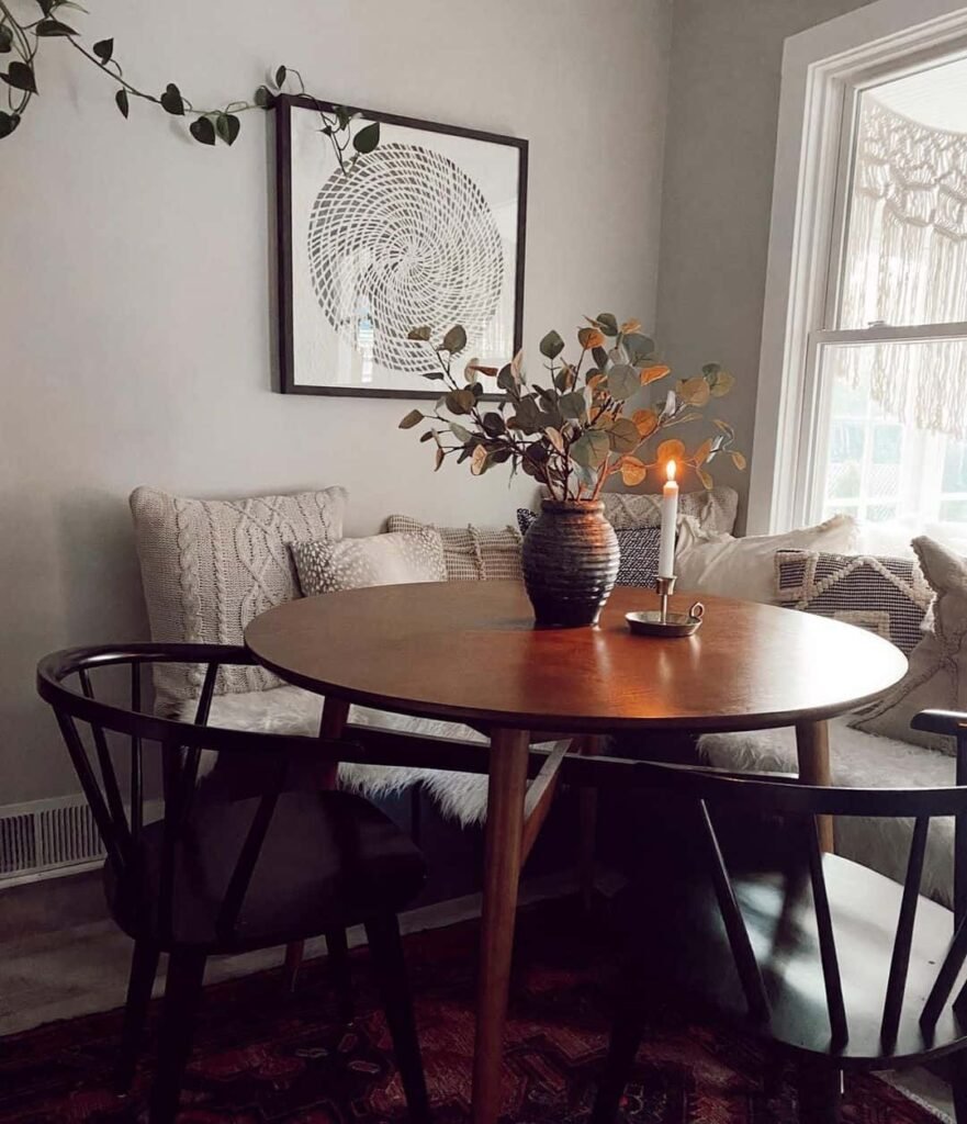 7+ Corner Breakfast Nook Design Ideas for Your Farmhouse-style Home ...