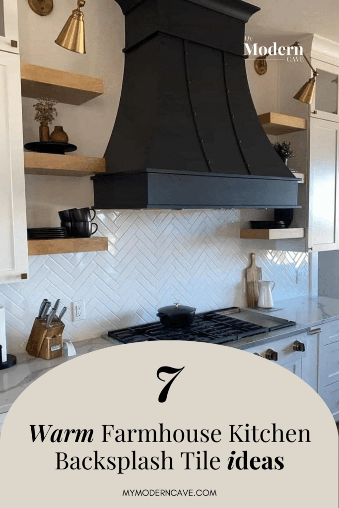 7+ Rustic Farmhouse Kitchen Backsplash Tile Ideas
