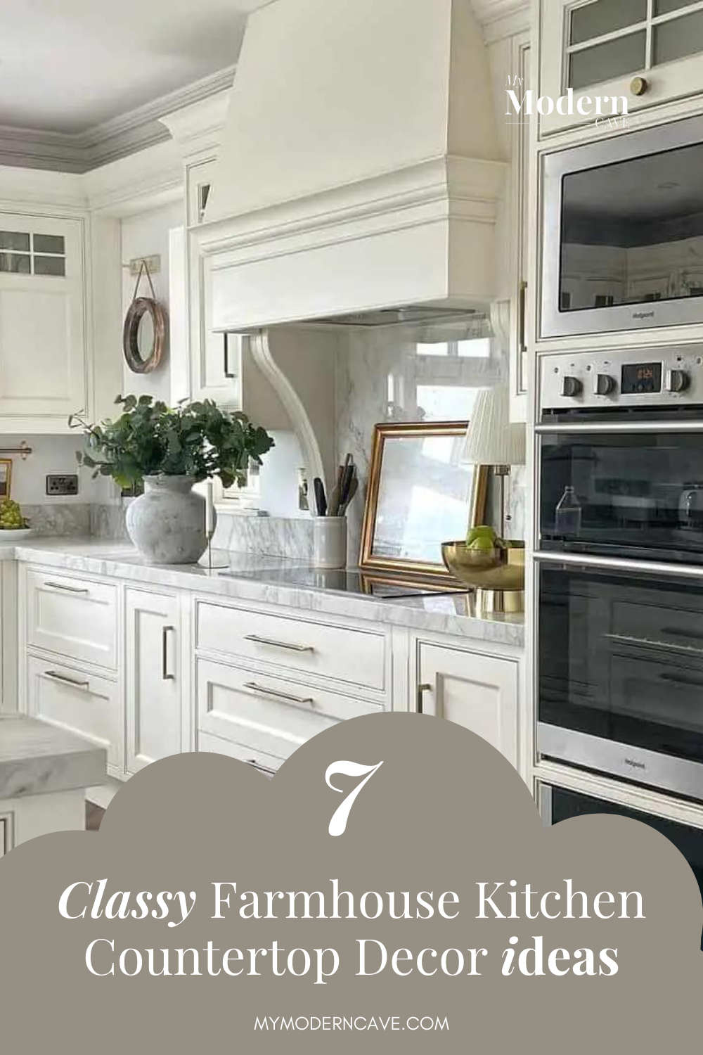 7+ Eye-Catching Farmhouse Kitchen Countertop Décor Ideas