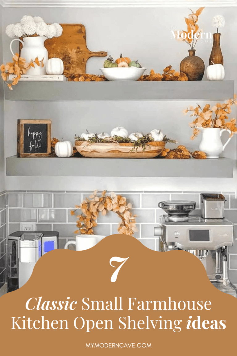 7+ Charming Small Kitchens Embracing Open Shelving Concepts
