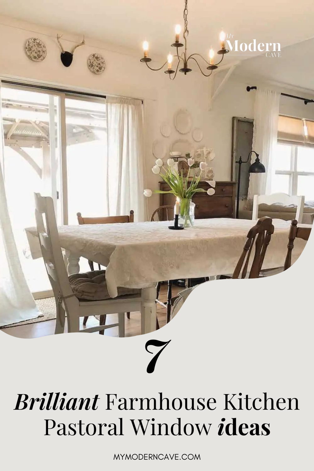 7+ Pastoral Window Ideas to Illuminate Your Farmhouse-style Home