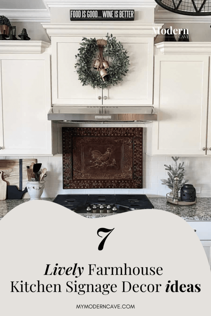 7+ Signage Decor Ideas to Create a Welcoming Farmhouse Kitchen