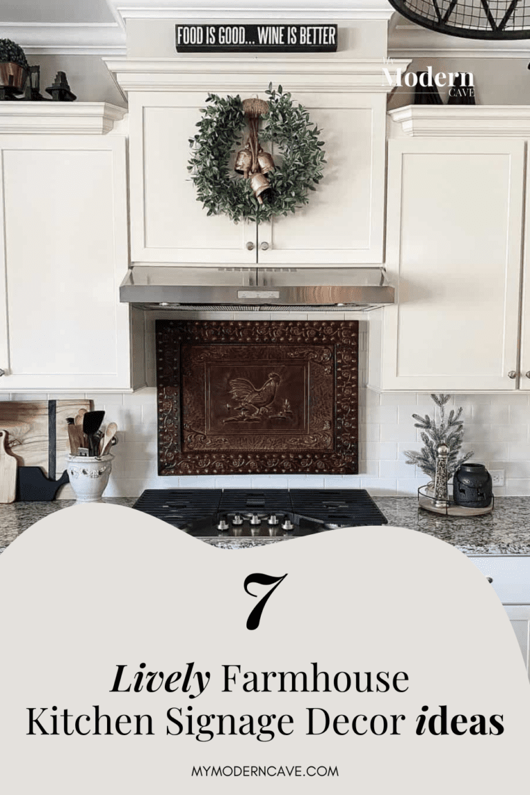 7+ Signage Decor Ideas to Create a Welcoming Farmhouse Kitchen