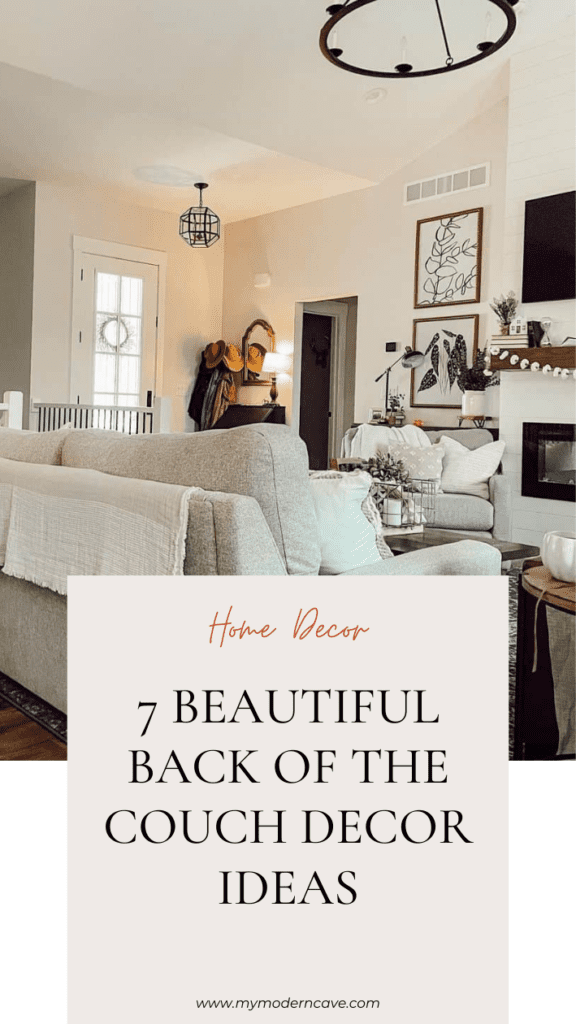 7+ Charming Couch Back Décor Ideas to Add Elegance to Your Farmhouse ...