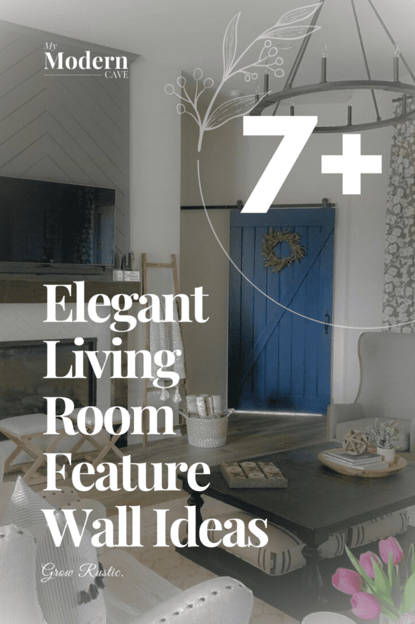 5+ Breathtaking Feature Wall Ideas to Captivate in Your Farmhouse-style ...