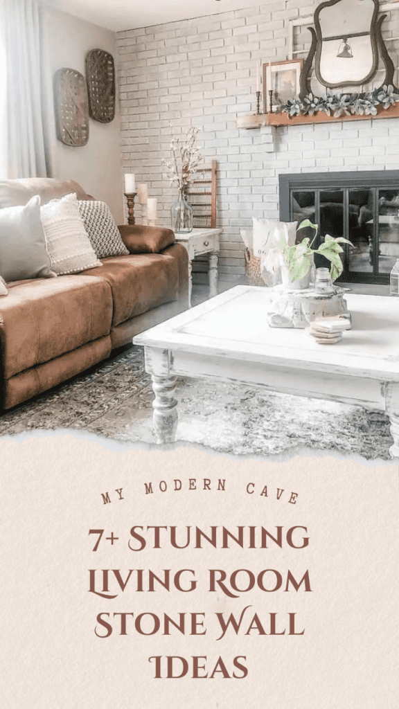 7+ Textured Stone Accent Wall Ideas to Add Depth to Your Farmhouse ...