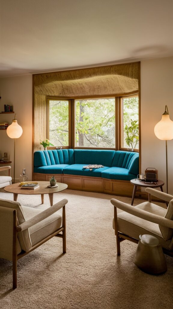 26+ Bay Window Seating Ideas for a Breathtaking Living Room View