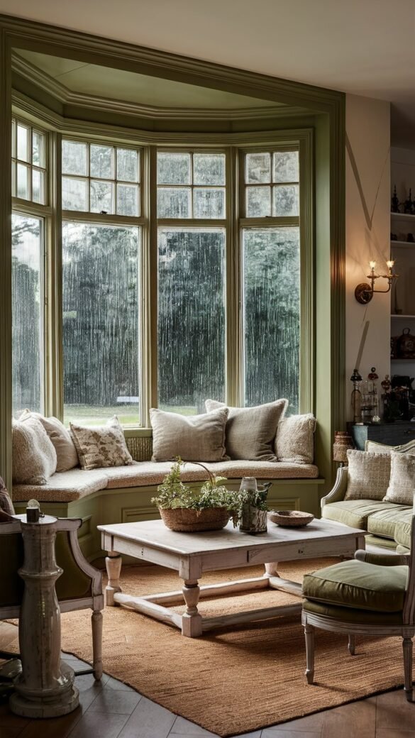 26+ Bay Window Seating Ideas for a Breathtaking Living Room View – My ...