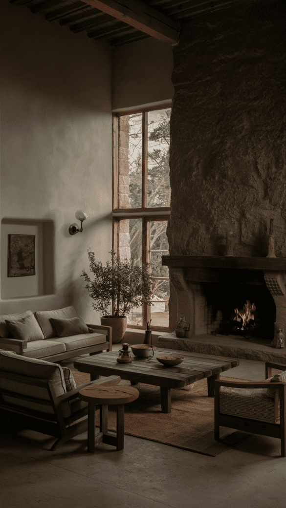 28+ Rustic Stone Fireplace Ideas that Steal the Show – My Modern Cave