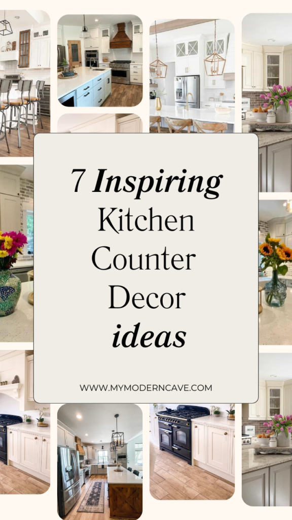 7+ Counter Decor Ideas for a Comfortable Farmhouse Kitchen