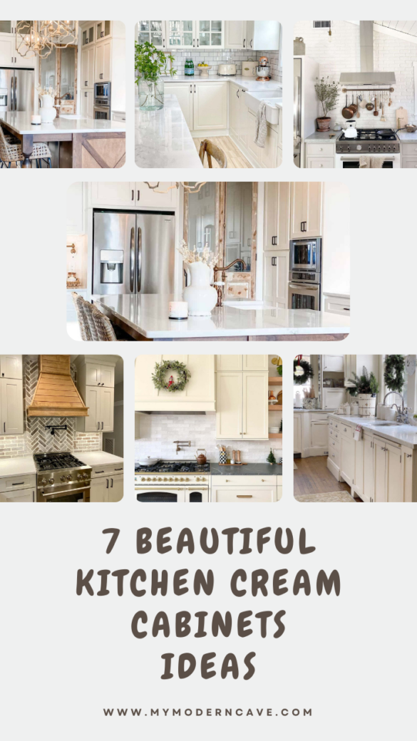 7+ Ideas for Integrating Cream Cabinets into Your Farmhouse Kitchen ...
