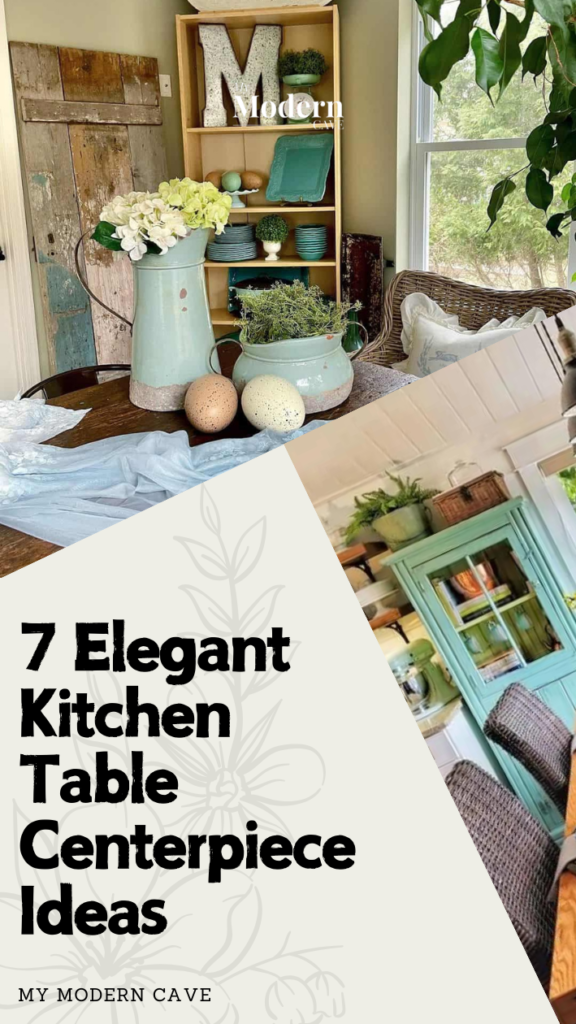 7+ Table Centerpiece Ideas to Embellish Your Farmhouse Kitchen for ...
