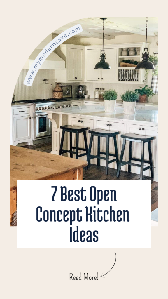 7+ Open Concept Kitchen Ideas to Expand Your Farmhouse Space