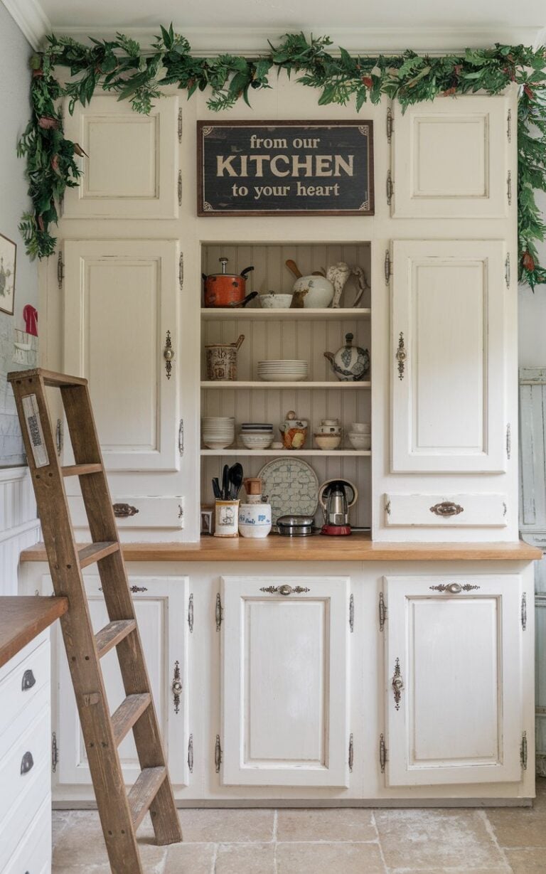 47 Top of Kitchen Cabinet Decor Ideas You’ll Wish You Tried Sooner - My ...