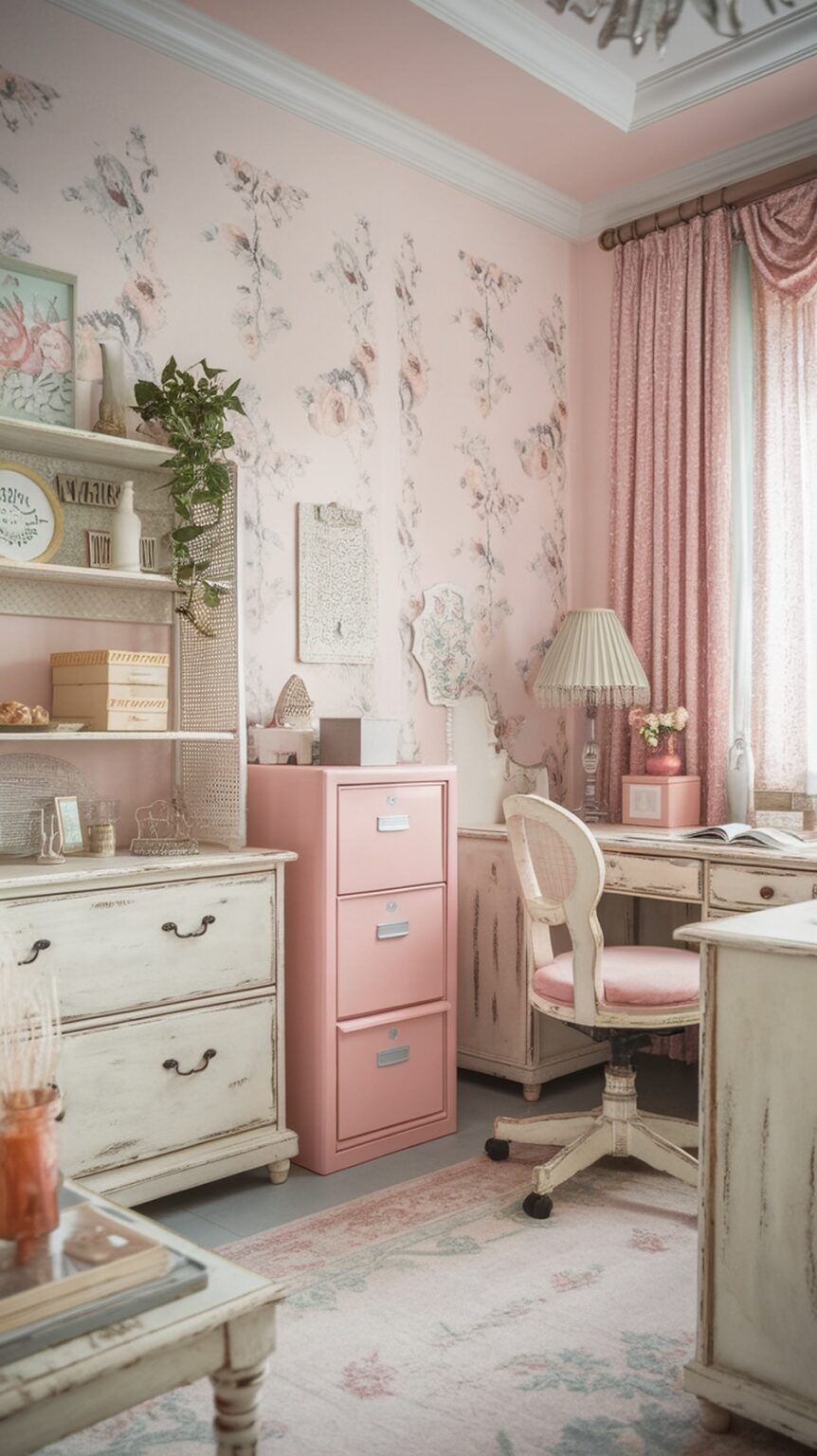 21 Classy Feminine Home Office Ideas That Whisper ‘Boss Babe’ – My ...