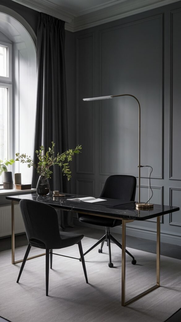 17 Moody Home Office Ideas That Work Better Than Therapy – My Modern Cave