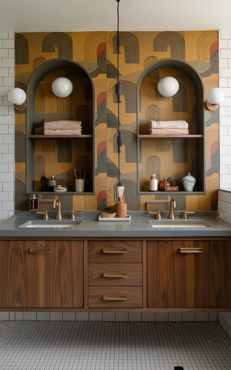 27 Effortless Ways to Give Your Bathroom That Mid-Century Modern Glow ...