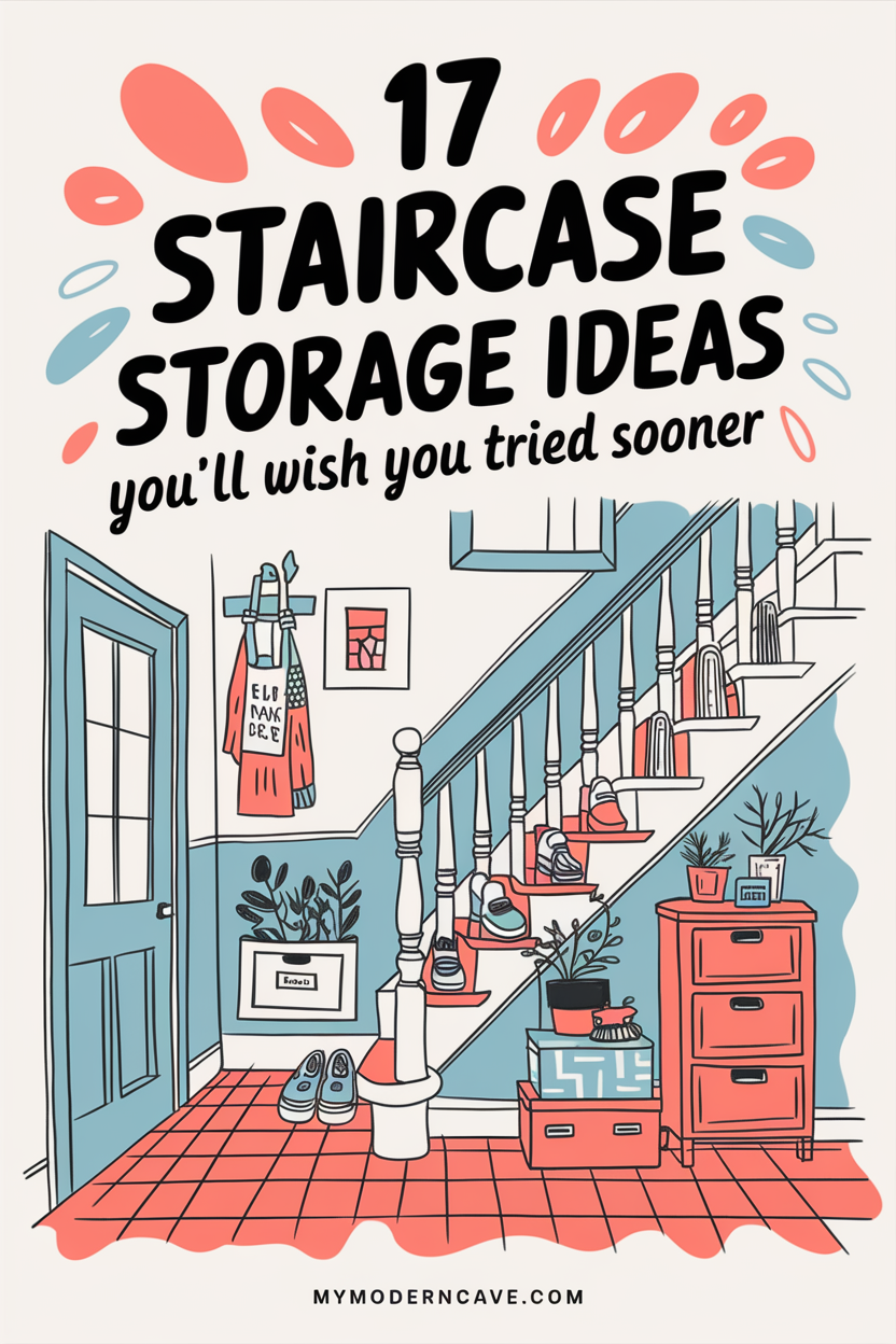 17 Staircase Storage Ideas That Make Every Inch Count – My Modern Cave