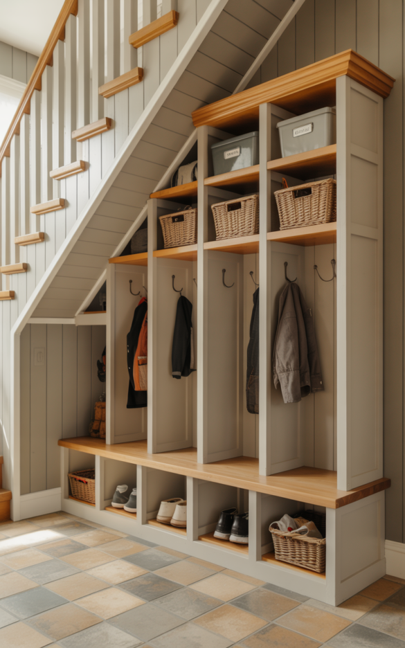 13 Under Staircase Storage Ideas That Turn Wasted Space Into Smart ...