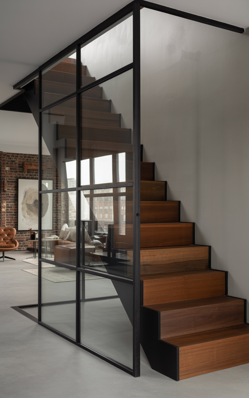 21 Glass Staircase Railing Ideas That Feel Sleek, Bright, and ...